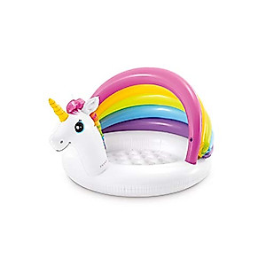 Intex Unicorn Baby Pool, 50in x 40in x 27in, for Ages 1-3