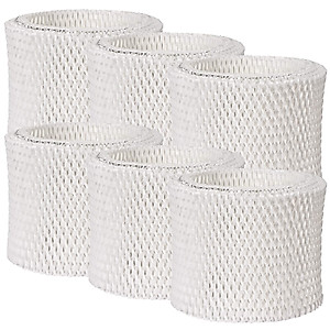 Future Way 6-Pack WF2 Humidifier Filter Compatible with Vicks V3900, V3100, V3700, Kaz WF2 V3100 Humidifiers