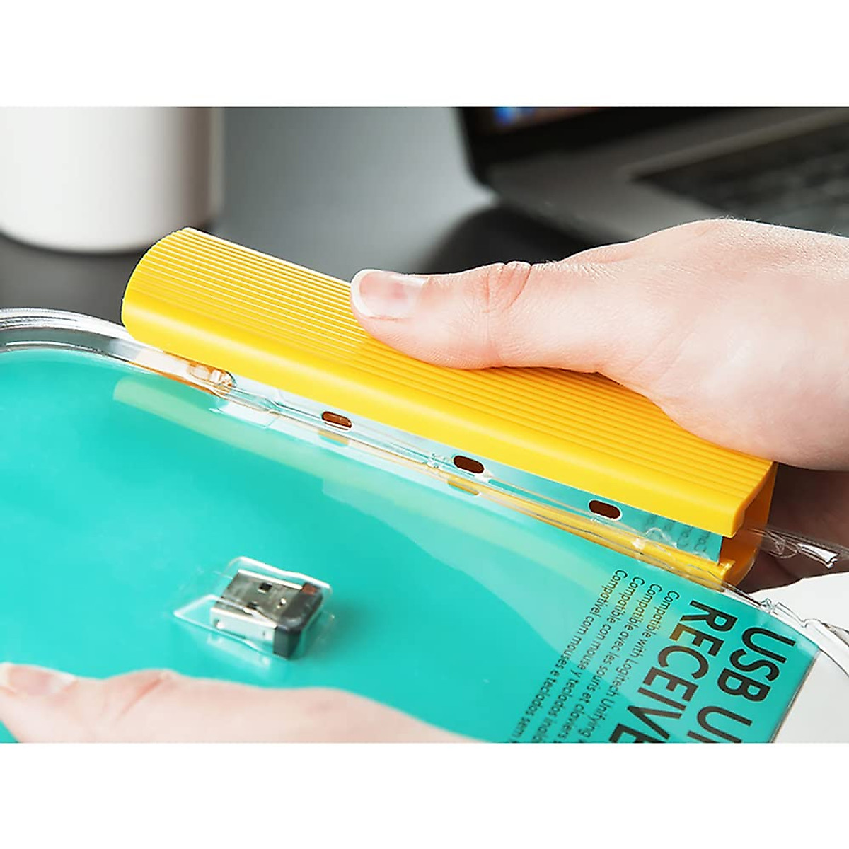 Slitit Plastic Package Opener, 2-PACK – Cutter Tool for Safe and Fast Opening of Blister Packs, Clamshell Packages and Sealed Plastic Packaging. Unbreakable. (Red)