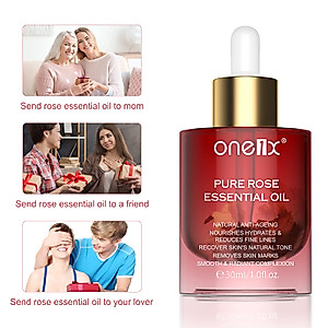 Face Serums and Oil for Daily Skin Care (Rose Oil)