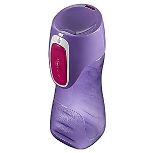 Contigo Trekker Kids Water Bottle with Spill-Proof Lid, 14oz Water Bottle with Leak-Proof Technology, BPA-Free, Sprinkles & Wink, 2-Pack