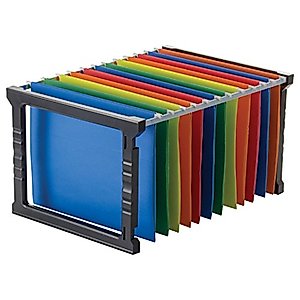 Officemate Plastic Hanging File Folder Frame, 18 Inch, Letter and Legal Size. 1 Set (91961)
