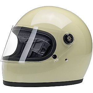 Biltwell Closeout Gringo S ECE R22.05 Motorcycle Helmet Gloss Vintage White XX-Large