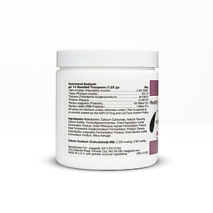 waggedy Advanced Probiotics Gut & Digestion Food Topper — Digestive Enzymes w/Papaya — Probiotic Powder — Dog Supplement Powder — Products for Dogs Over 6 Weeks (114g)