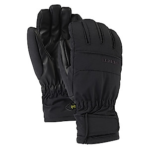Burton Women's Standard Profile Under Gloves, True Black, Medium
