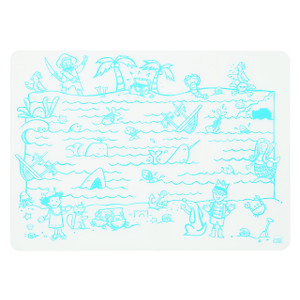 modern-twist 10 x 14 Reusable Coloring Doodle Mats, 100% Food-Grade Silicone, Bundle, Pack of 3