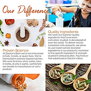 Doctor's Best Alpha-Lipoic Acid, Non-GMO, Gluten Free, Vegan, Soy Free, Helps Maintain Blood Sugar Levels, 600 mg 180 Veggie Caps