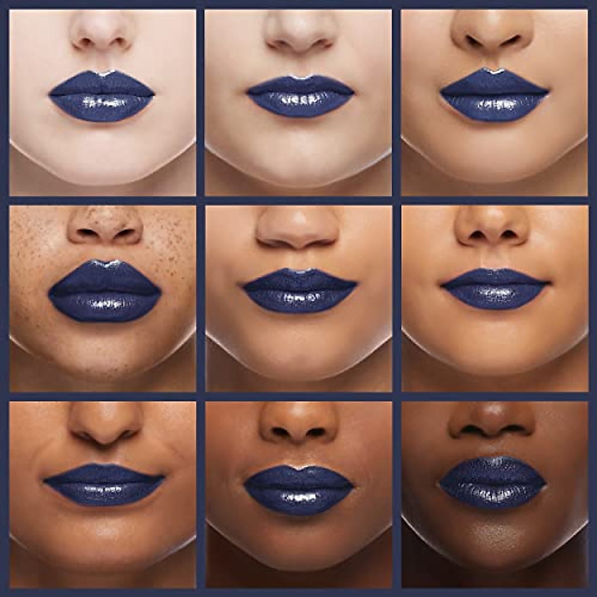 Black Radiance Metalicious Metallic Lipstick Lip Sculptor Magnetic Sapphire (Blue)
