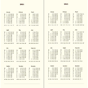 Letts of London Sovereign Slimline Week on 2 Pages Multilingual Red 2024
