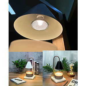 12Vmonster GU10 Halogen Heat Spot Light Bulb 6 Pack 120V 75 Watt Twist NP5 Fitting Candle Warmer Replacement High Intensity Heat Dimmable Wax Burner Bathroom 75W Heating Scented Melts