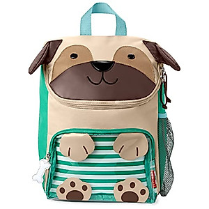 Skip Hop Big Kid Backpack, Zoo Kindergarten Ages 3-4, Pug