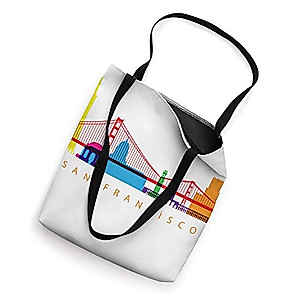 San Francisco, California, USA Skyline Souvenir Tote Bag