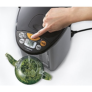 Zojirushi Micom Water Boiler & Warmer, 135 oz. / 4.0 Liters, Silver