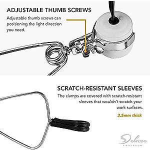 Simple Deluxe 50W Reptile Ceramic Heat Bulb No Light Emitting with 5.5 Inch 60W Dome Light Clamp Lamp Fixture and Digital Thermostat Controller, for Incubating Chicken & Amphibian Pet