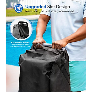 Replacement for Dolphin 9991795-R1 Robotic Pool Cleaner Classic Caddy Cover for All Dolphin Cleaner, Waterproof