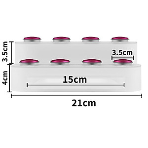 Storage Holder for Dyson Airwrap Curling Iron Accessories 8-Head Desktop Vertical Stand Storage Rack