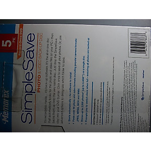 Memorex Simplesave Photo & Video Back-up Disc