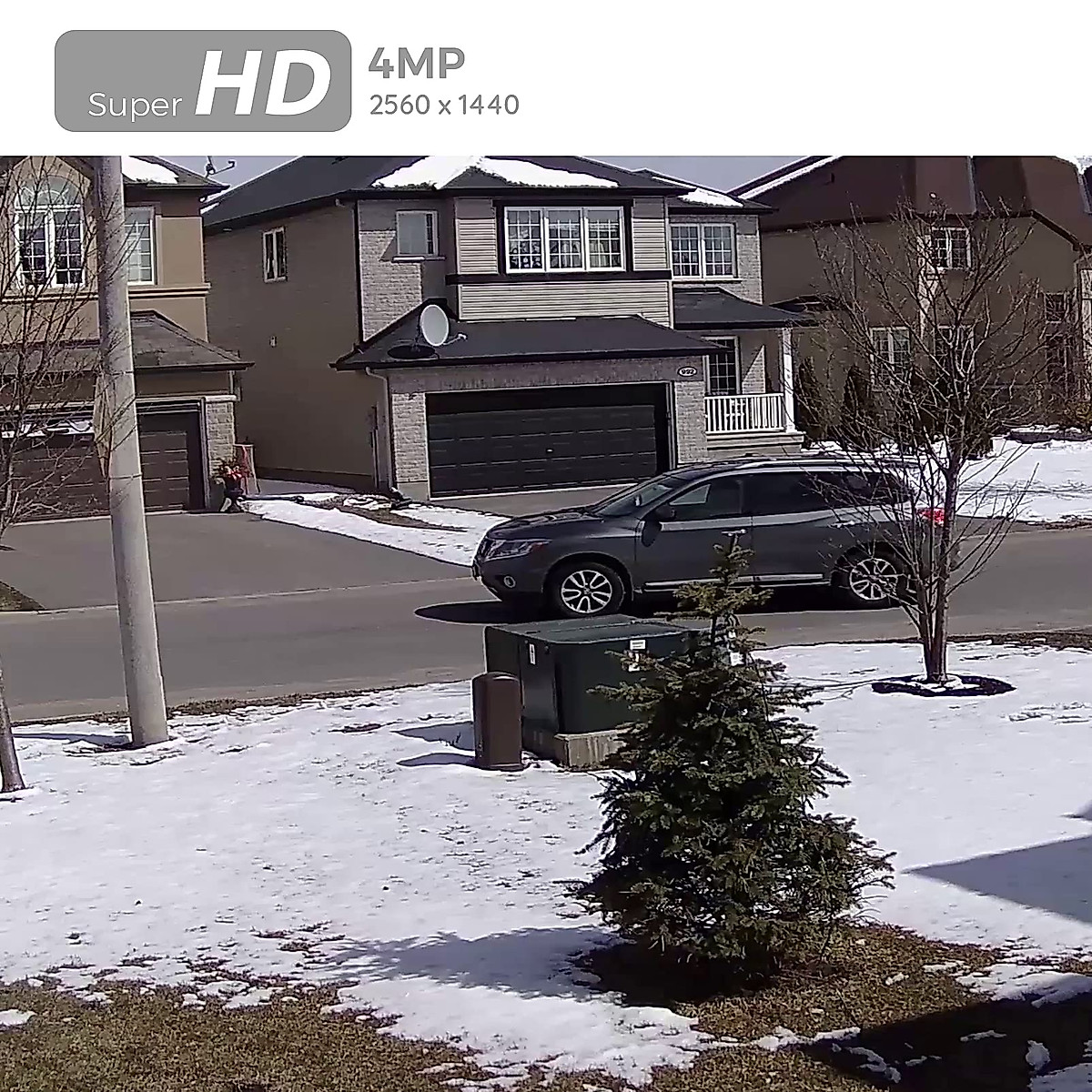 REOLINK 4MP PoE IP Camera, Add-on Outdoor Video Surveillance Cam to Home Security System, ONLY Work POE Camera System and NVR, Third Party Incompatible, D400