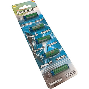 5 Eunicell 27A / L828 / A27 12V Alkaline Battery Long Shelf Life 0% Mercury (Expire Date Marked)