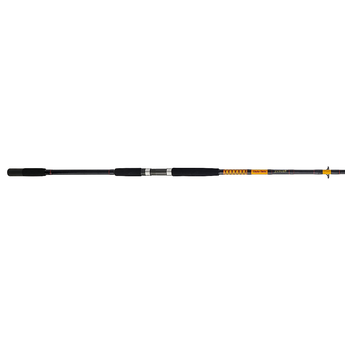 Ugly Stik Bigwater Spinning Fishing Rod,Black/Red/Yellow,11' - Heavy - 20-40lb - 2pc