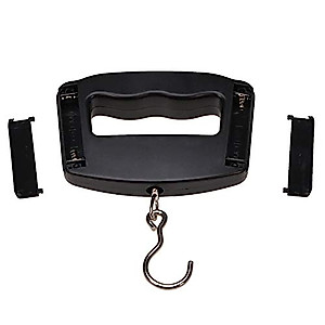 Meichoon Digital Luggage Scale 110lb /50kg, Portable Mini Electronic Scale with Fishing Hook Tare Function Backlit LCD Display for Home Farm Factory Hunting Outdoor C42