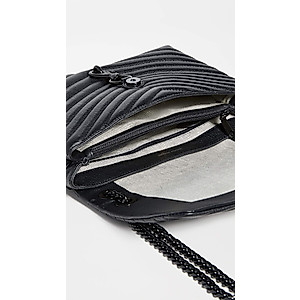 Rebecca Minkoff Edie Flap Shoulder, Black