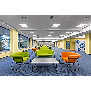 SYLVANIA T8 LEDlescent LED Linear Light Bulb, Non-Dimmable, Ballast-Free, 1100 Lumens, Frosted, 3000K, Warm White (75013)