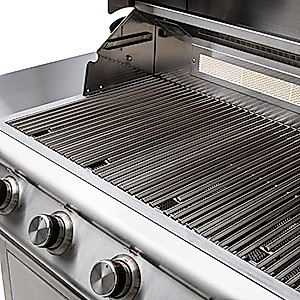 Blaze Premium LTE 32-Inch 4-Burner Built-in Natural Gas Grill with Rear Infrared Burner & Grill Lights - BLZ-4LTE2-NG