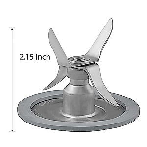 Premium Blender Ice Blade, Compatible with Osterizer Blender and Oster Blender Replacement Parts Includes 1 Blender Gasket…