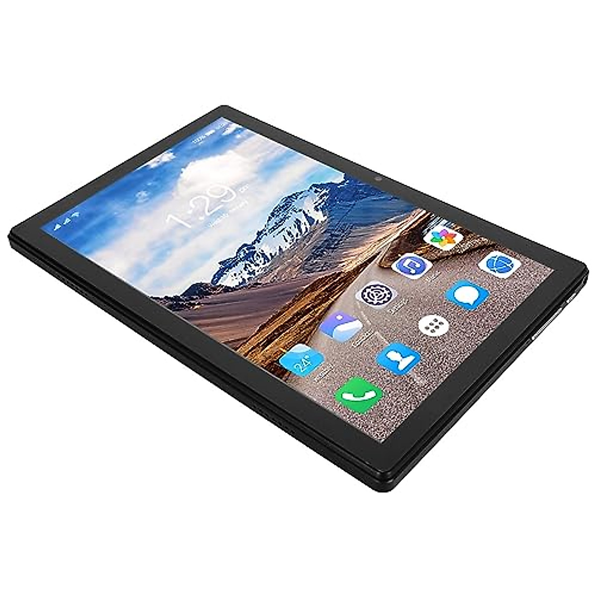 HEEPDD 10.1 Inch Tablet Keyboard 2 in 1 Tablet PC 5G WiFi 100-240V Octa Core CPU 128GB Expandable 4G LTE for Work (US Plug)