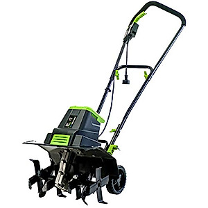 Earthwise Power Tools by ALM TC70125EW Tiller, 16-Inch, 12.5-Amp, Black