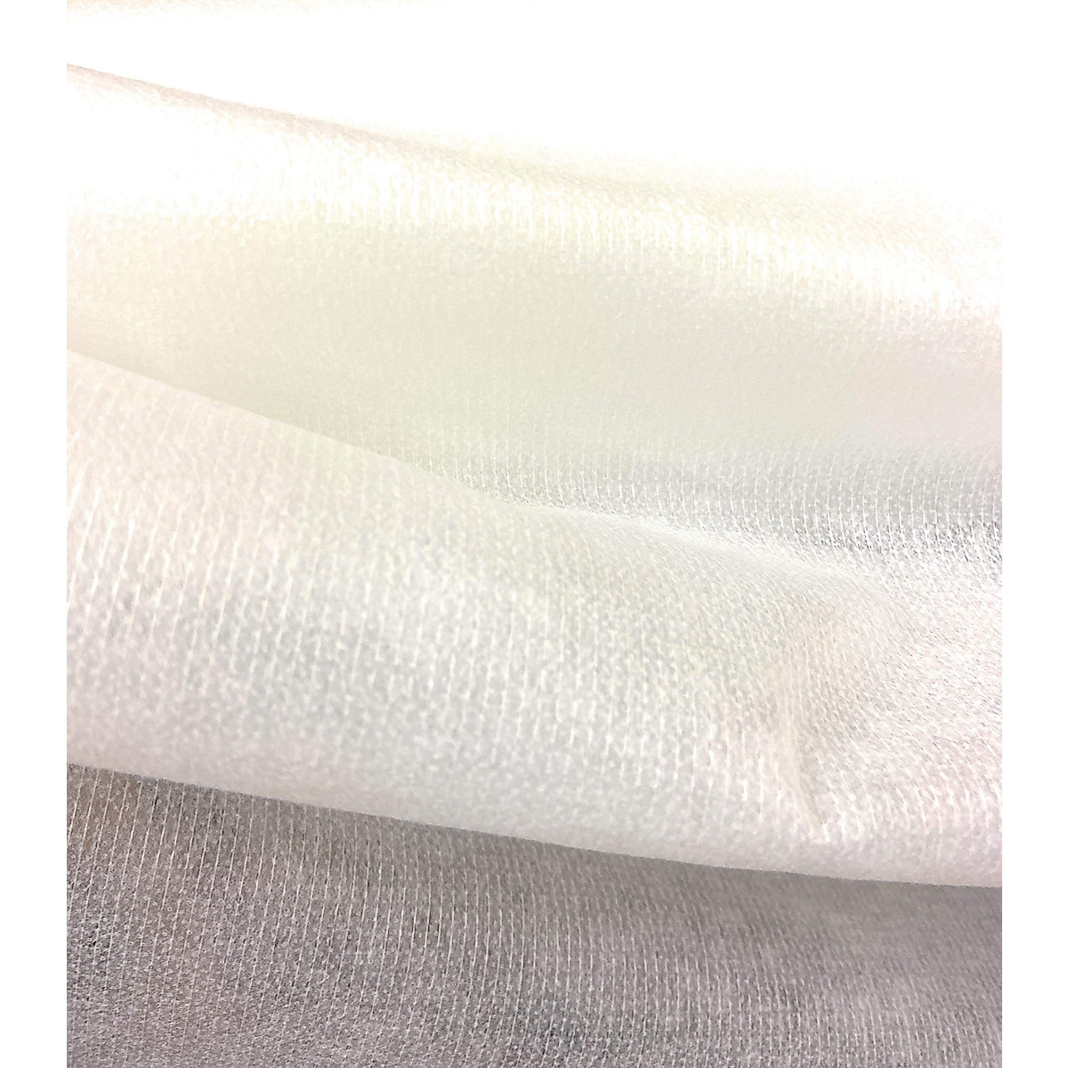 Non Woven Pellon Fusible White INTERFACING Light Weight, 3 Yards x 60"