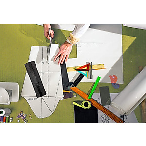 Universal Fabric Pattern Weight – 4lb One-Piece Cast Iron Fabric & Cloth Pattern Weights (2 Weights)