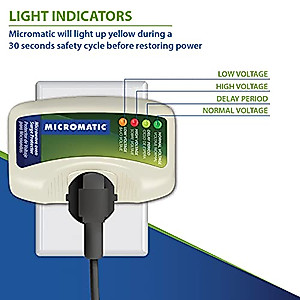 Micromatic WS-2910 Electronic Surge Protector for Microwave Oven