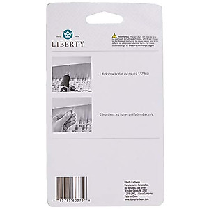 ARROW 160375 1-1/4" Vinyl Coated Cup Hooks (Pack of 36) (Package may vary)