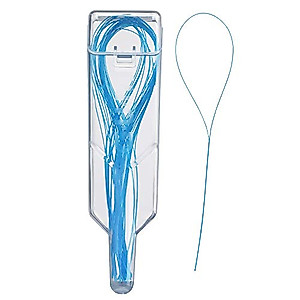 GUM - 840RI EEZ-Thru Floss Threaders, 25 Count, Blue
