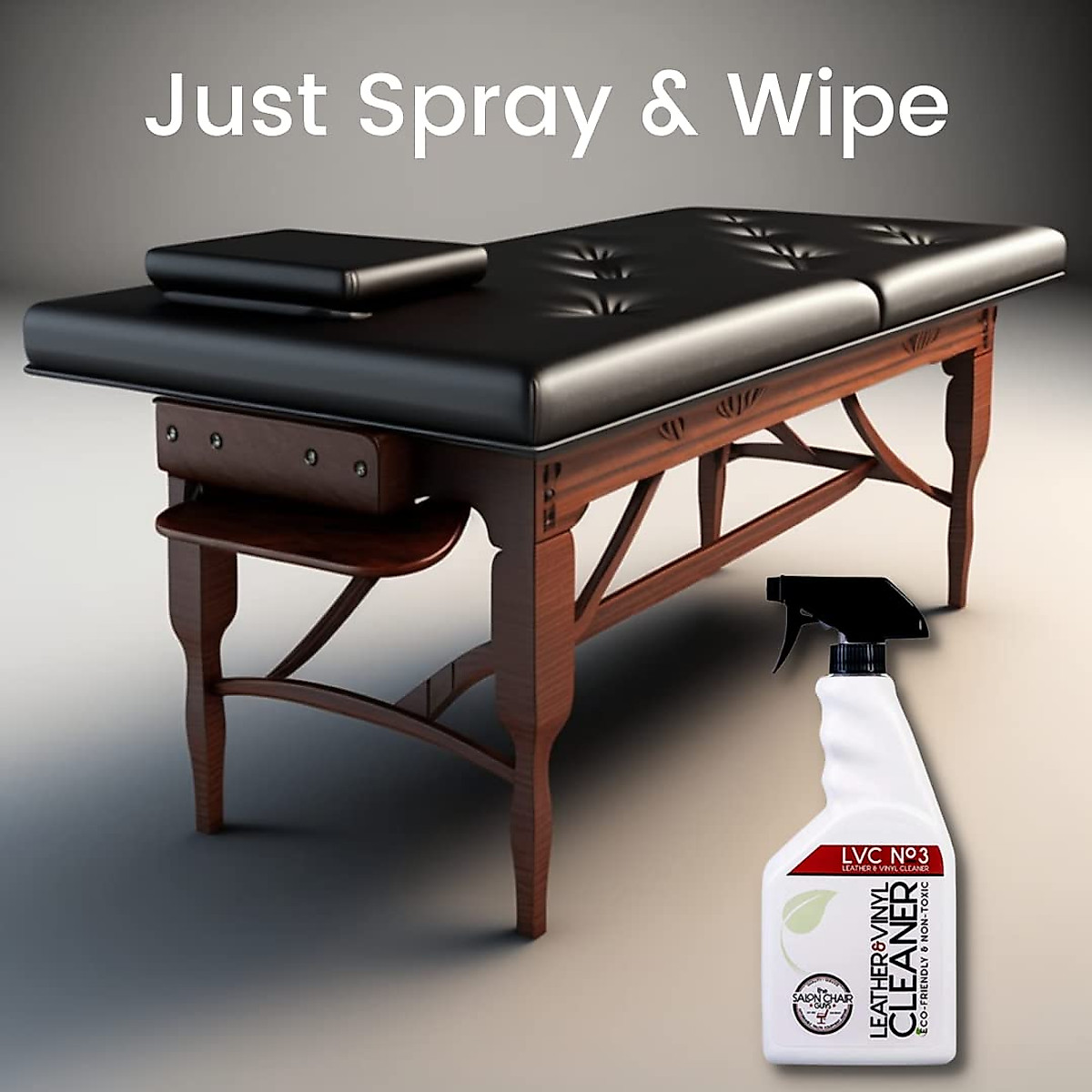 Biodegradable Natural Leather & Vinyl Furniture Cleanser & Protectant 24 Oz