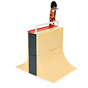 Tech Deck, Big Vert Wall X-Connect Park Creator, Customizable and Buildable Ramp Set with Exclusive Fingerboard, Kids Toy for Boys and Girls Ages 6 and up