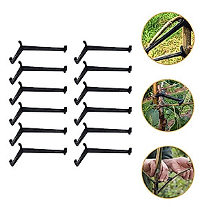 CLISPEED 20 Pcs Branch Press Valve Stem Tool Tree Branch Spreaders Tree Limb Spreader Plants Branch Trainer Branches Fixing Tool Branches Trainers Gardening Twig Clips Adjustable Bracket or
