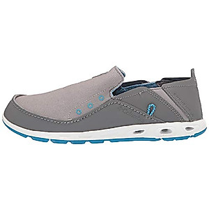 Columbia mens Bahama Vent Pfg Boat Shoe, Ti Titanium/Pool, 11 US