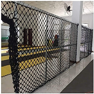 RZM Kids Safety Net Black, Climbing Frames Rope Net Children's Balcony Stair Railing Protective Net Pets Fence Anti-Falling Net Anti-Aging Child Safety Netting for Balcony (Size : 1 * 5m(3 * 16ft))