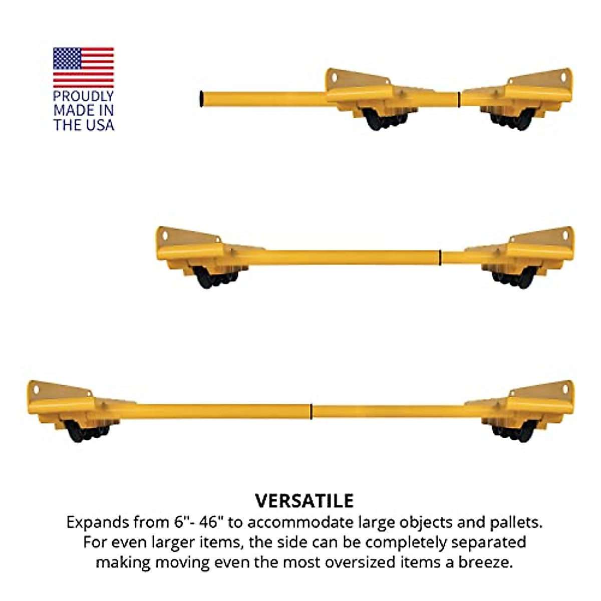 Rhino Cart All Terrain Mover - All Terrain Moving Dolly for Heavy Appliance, Furniture, and Building Material Handling