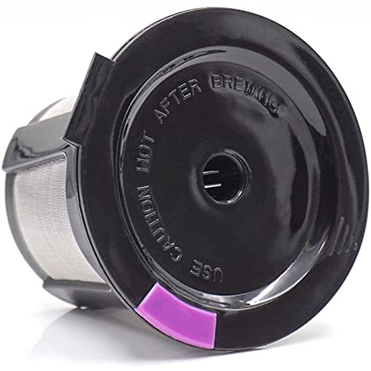 potoceen Reusable Cups With Lids Compatible for Use in Universal Kiurig 2.0 & 1.0 Brewer，6 PACK Refillable Coffee Pods，Coffee Filter Basket