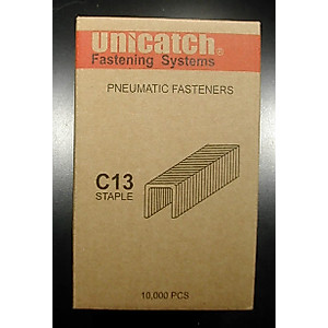 Unicatch C13 1/2"Galv. Upholstery Staples fits Senco,Bostitch,BEA,Fasco Staplers