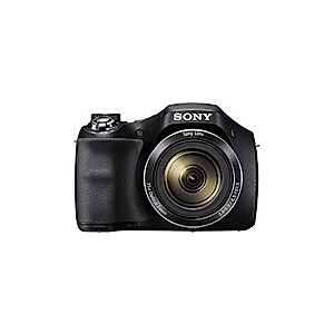 Sony Cyber-Shot DSC-H300 20.1MP 35x Optical Zoom Compact Digital Camera - Black
