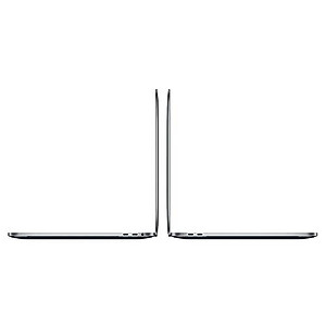 Apple MacBook Pro 15-inch w/ Touch Bar (Mid 2018), 220ppi Retina Display, 6-Core Intel Core i7, 512GB PCIe SSD, 16GB RAM, macOS 10.13, Space Gray (Renewed)
