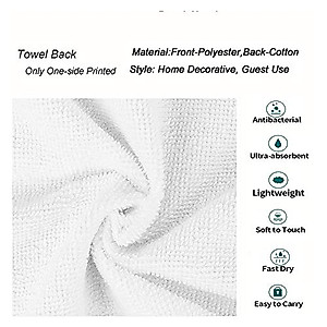 CUXWEOT Custom Personalized Hand Towels with Name Sport Softball Soft Microfiber Bath Towel Multipurpose for Bathroom Kitchen Hotel Gym Spa (16 X 28 inches)