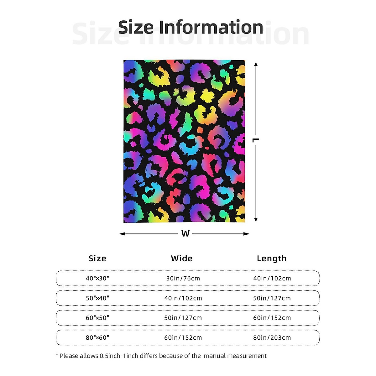 Cute Toddler Throw Blanket for Kids, Color Leopard - Super Soft Plush Fluffy Flannel Throw Blanket for Couch, Lightweight Cozy Small Blanket for Sofa, 30x40 Inch