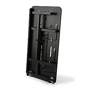 Arrow 611F Sewing Table for Vintage Singer Featherweight Sewing Machines 221 and 222, Portable with Wheels and Lift, Black Finish