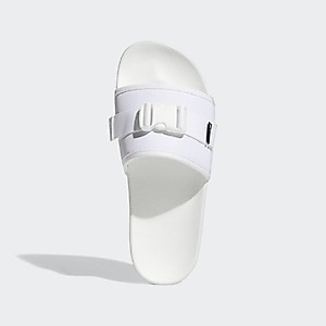 adidas Originals adilette White/White/Black 8 B (M)